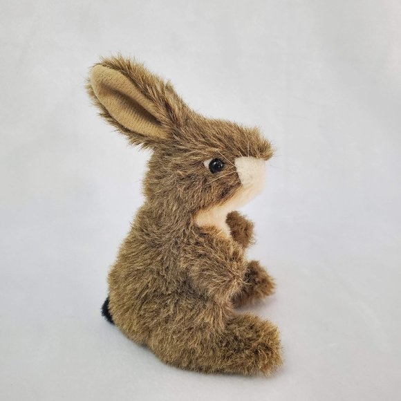 Folkmanis Puppets | Toys | Folkmanis Mini Jack Rabbit Finger Puppet 5 Plush Toy | Poshmark